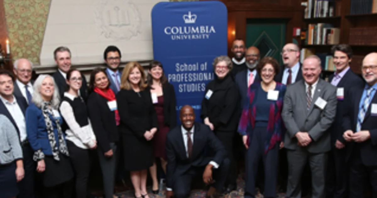 Columbia University School of Professional Studies Networking, Alumni ...