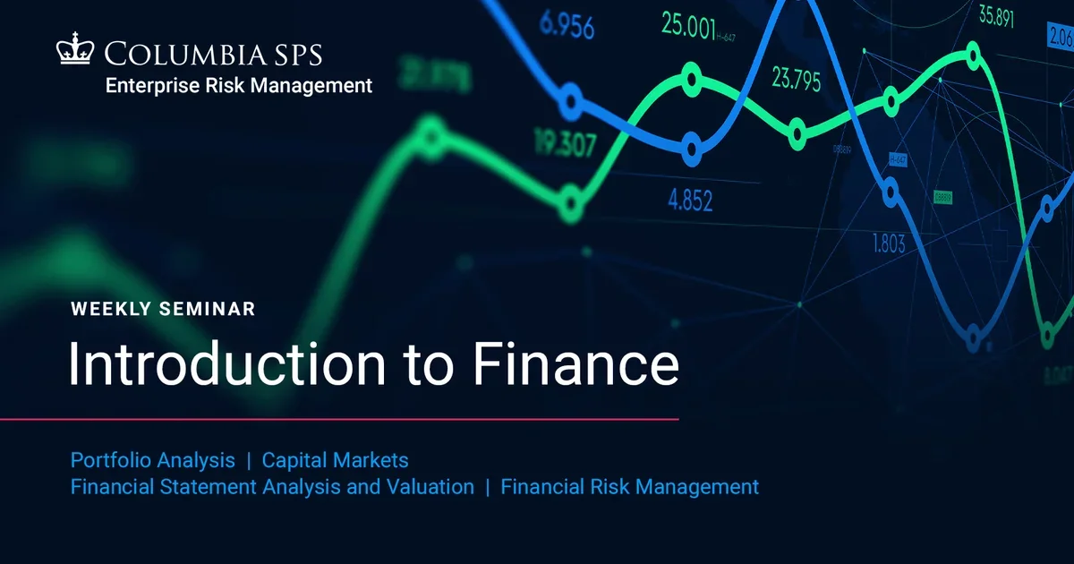 Introduction to Finance: Time Value of Money | Columbia University ...