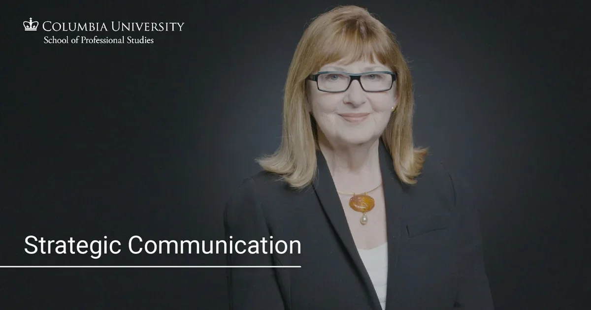 Academics | Master's Degrees Strategic Communication | Columbia University School of ...