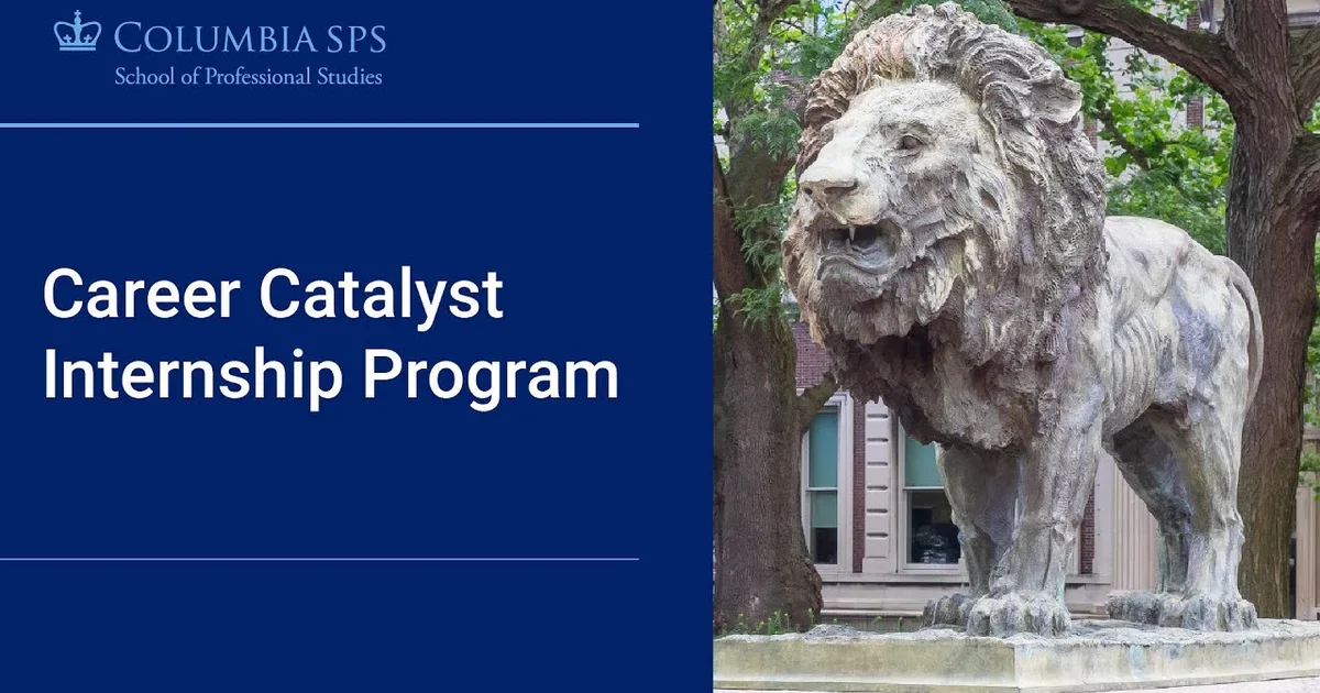 Give | Special Initiatives Career Catalyst Internship Program ...